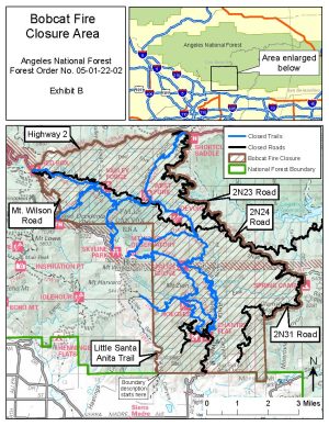 Southern California Fire Closures - Southern California Guided Mountain ...
